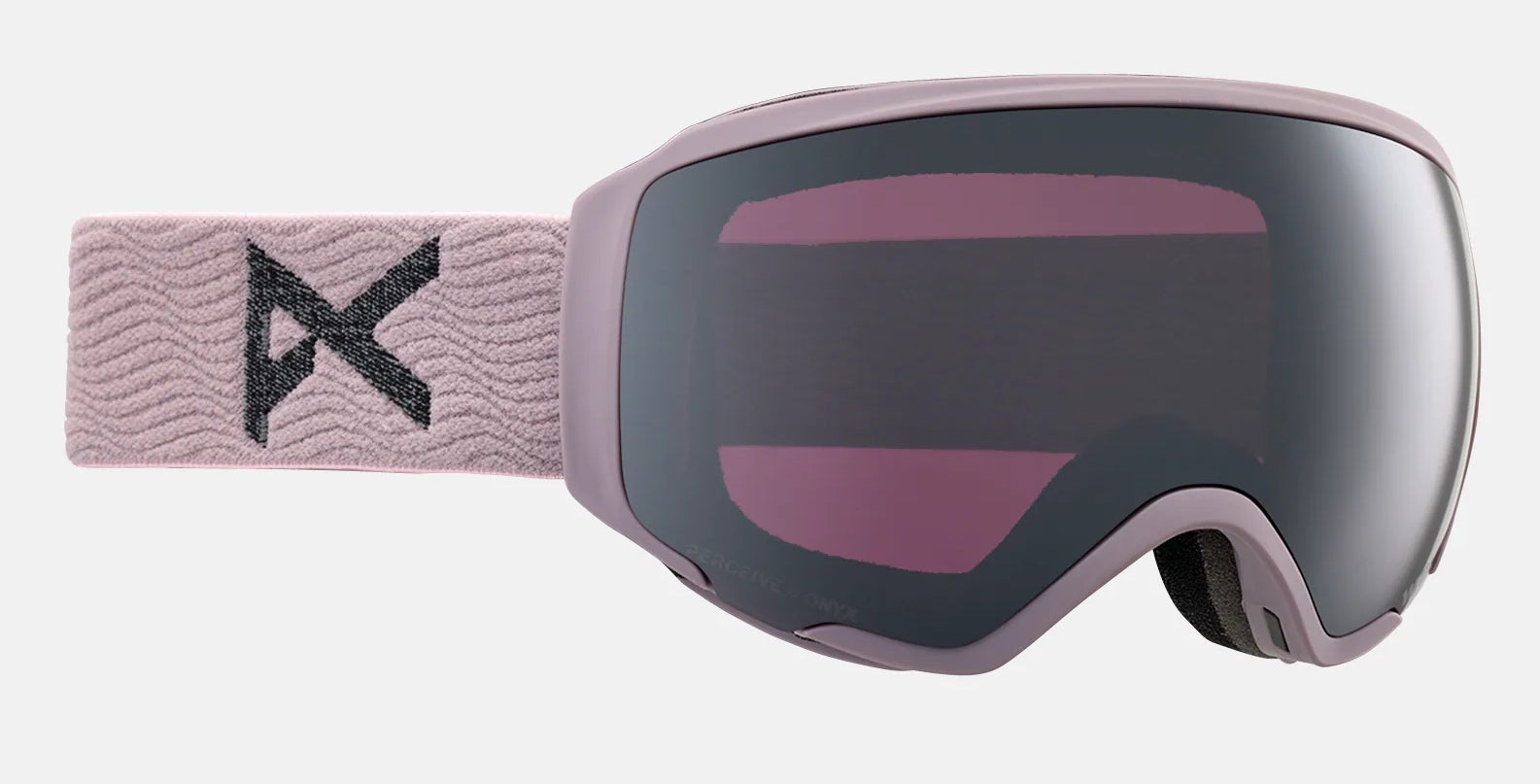 Anon WM1 Goggles & MFI Face Mask & Spare Lens Low Bridge Fit Elderberry ...