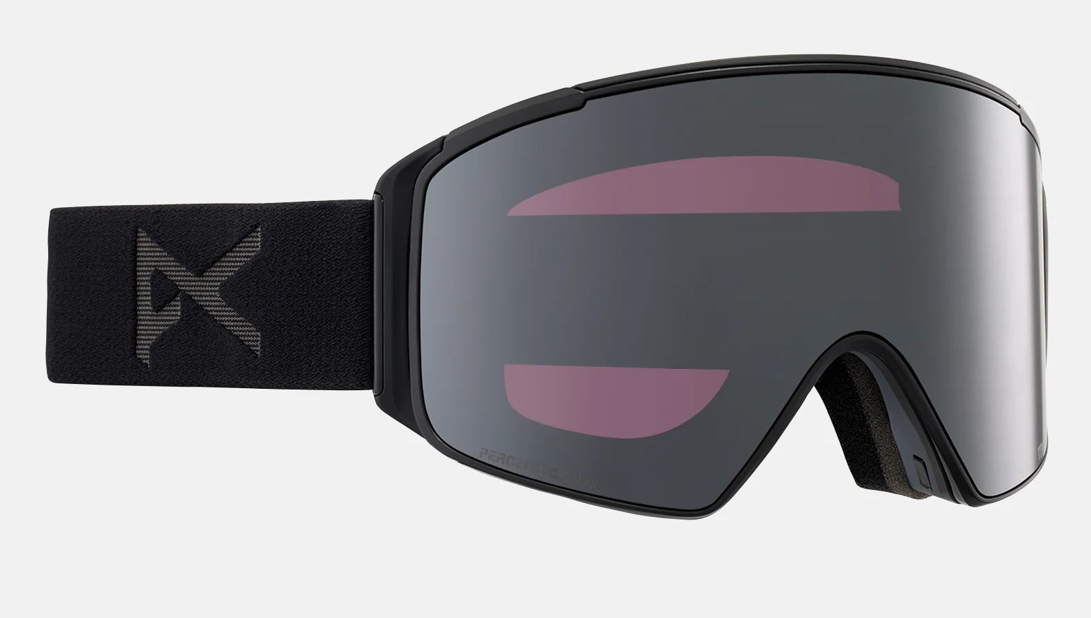 Anon M4S Cylindrical Goggles & MFI Face Mask & Spare Lens Smoke ...