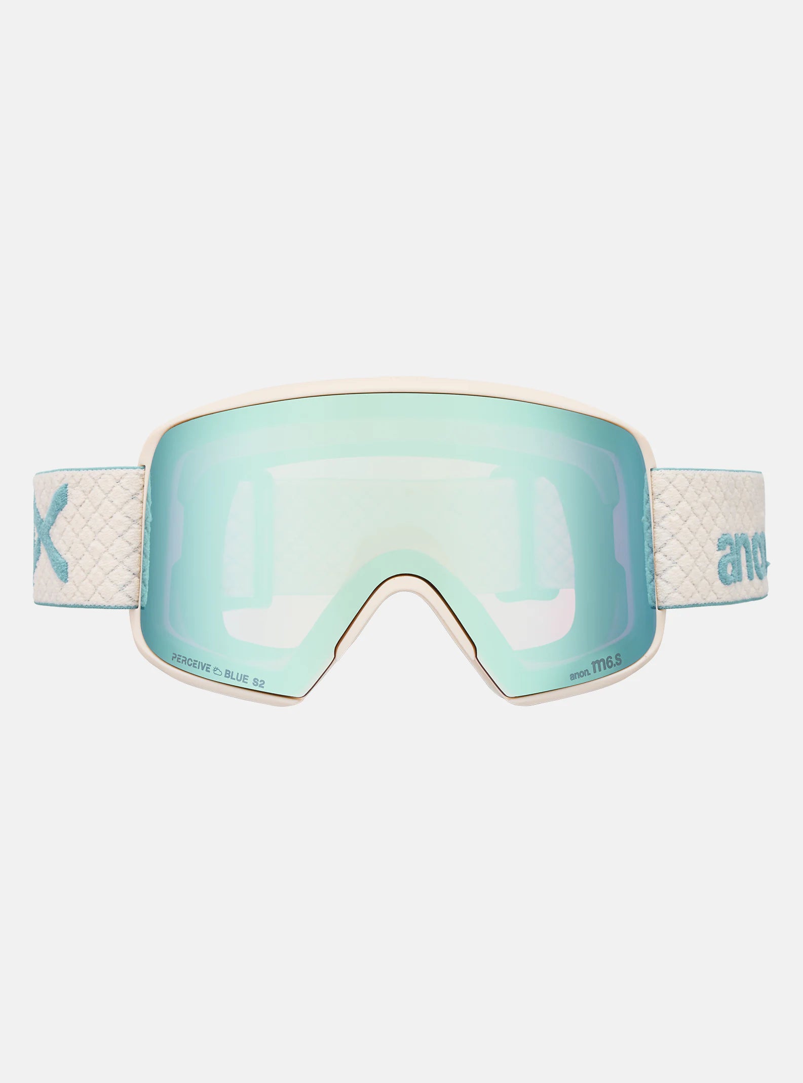 Anon M6S Goggles & MFI Face Mask & Spare Lens 2026 - Oat / Perceive Va ...