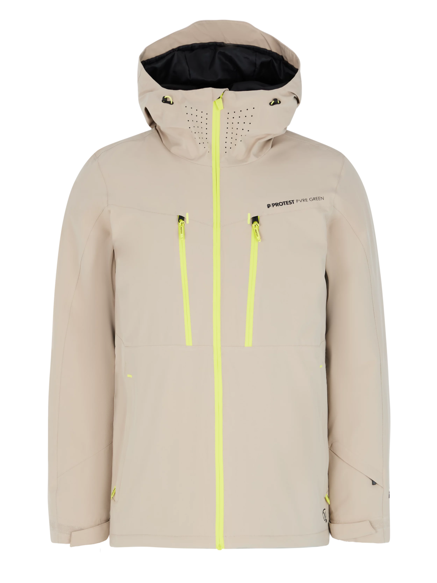Protest Timothy Jacket Mens 2025 Bamboo Beige – Elevation107