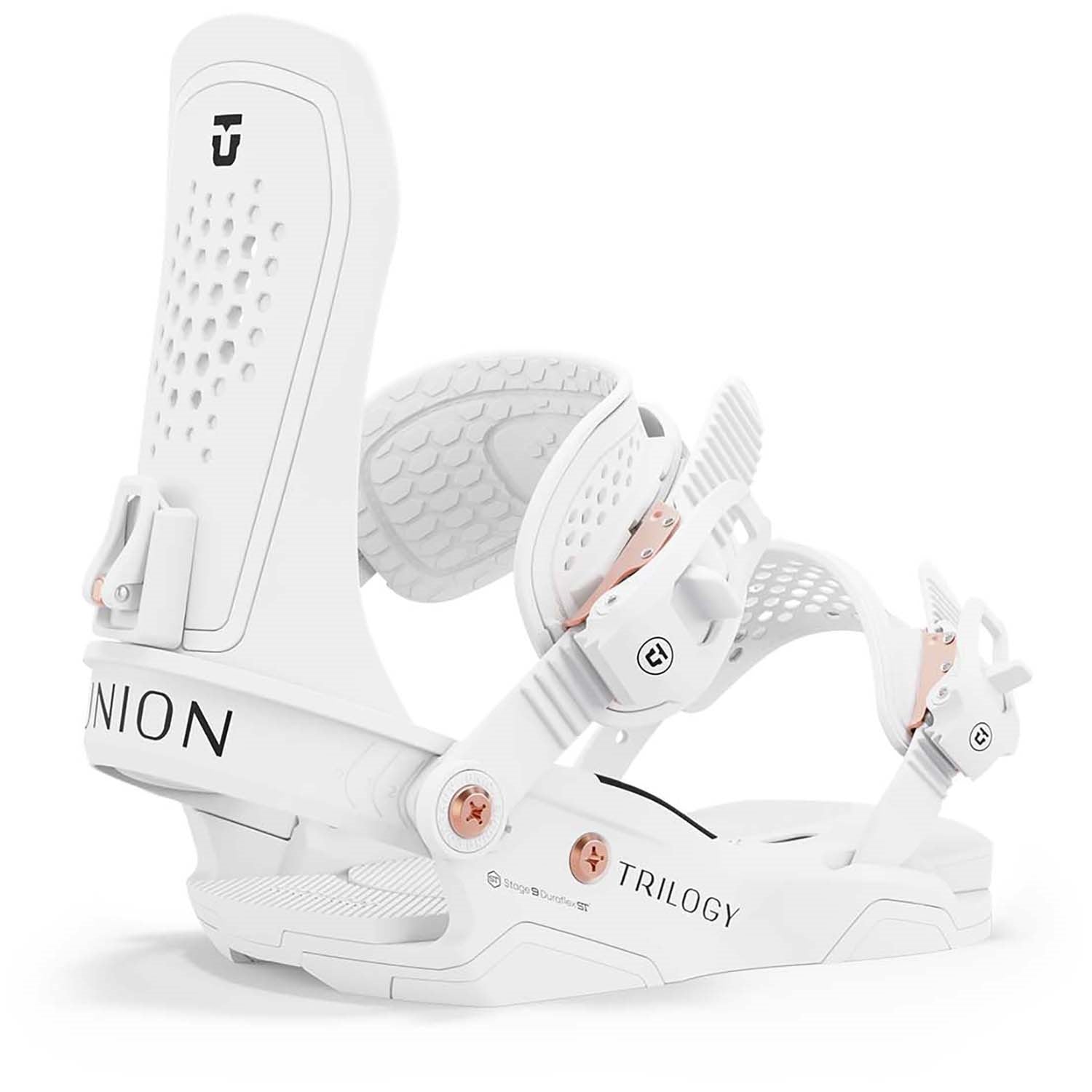 Union Trilogy Snowboard Bindings Womens 2025 White – Elevation107